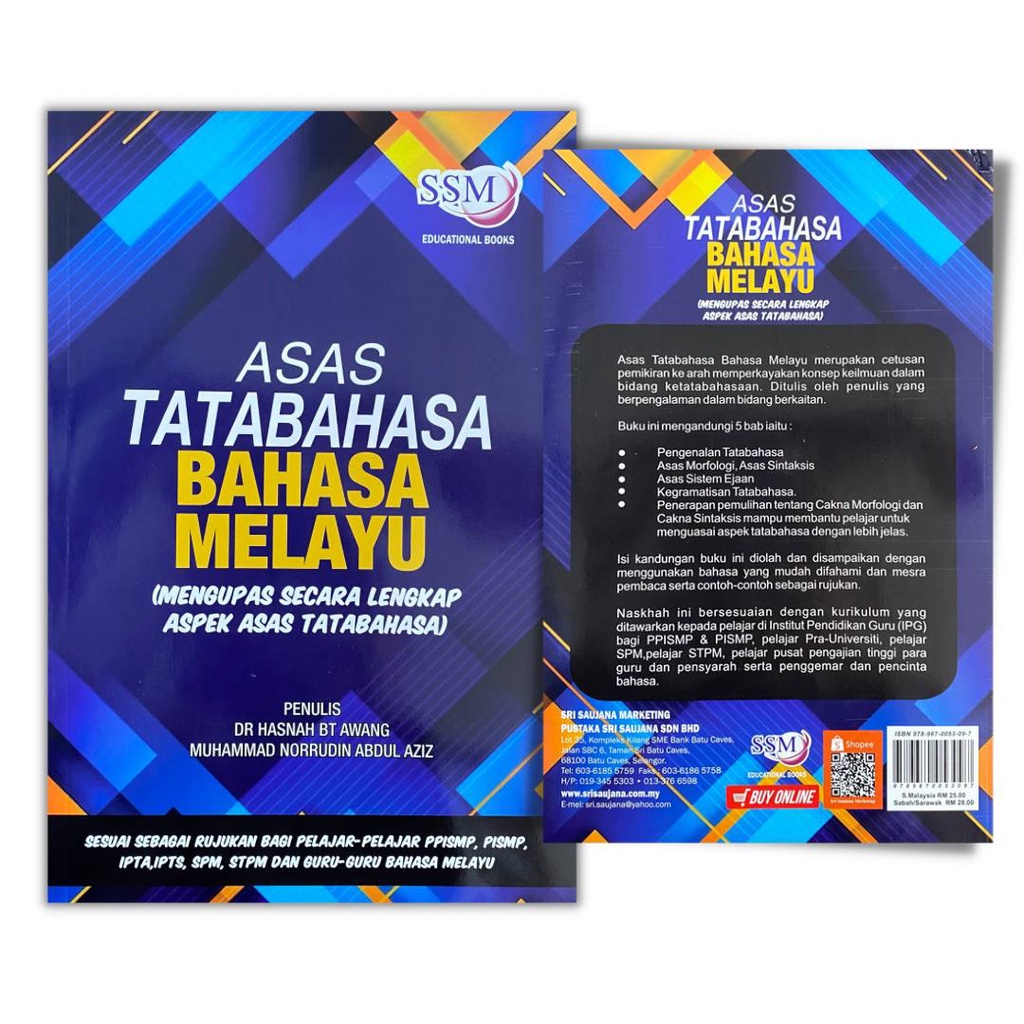 Basic Malay Grammar Book (Completely Revealing Basic Grammar Aspects ...