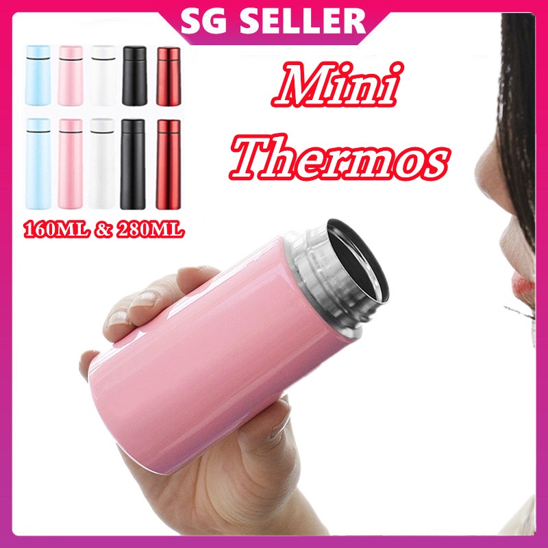🔥Local Stock🔥Portable Thermos Mini Pocket Vacuum Flask 304 Stainless ...