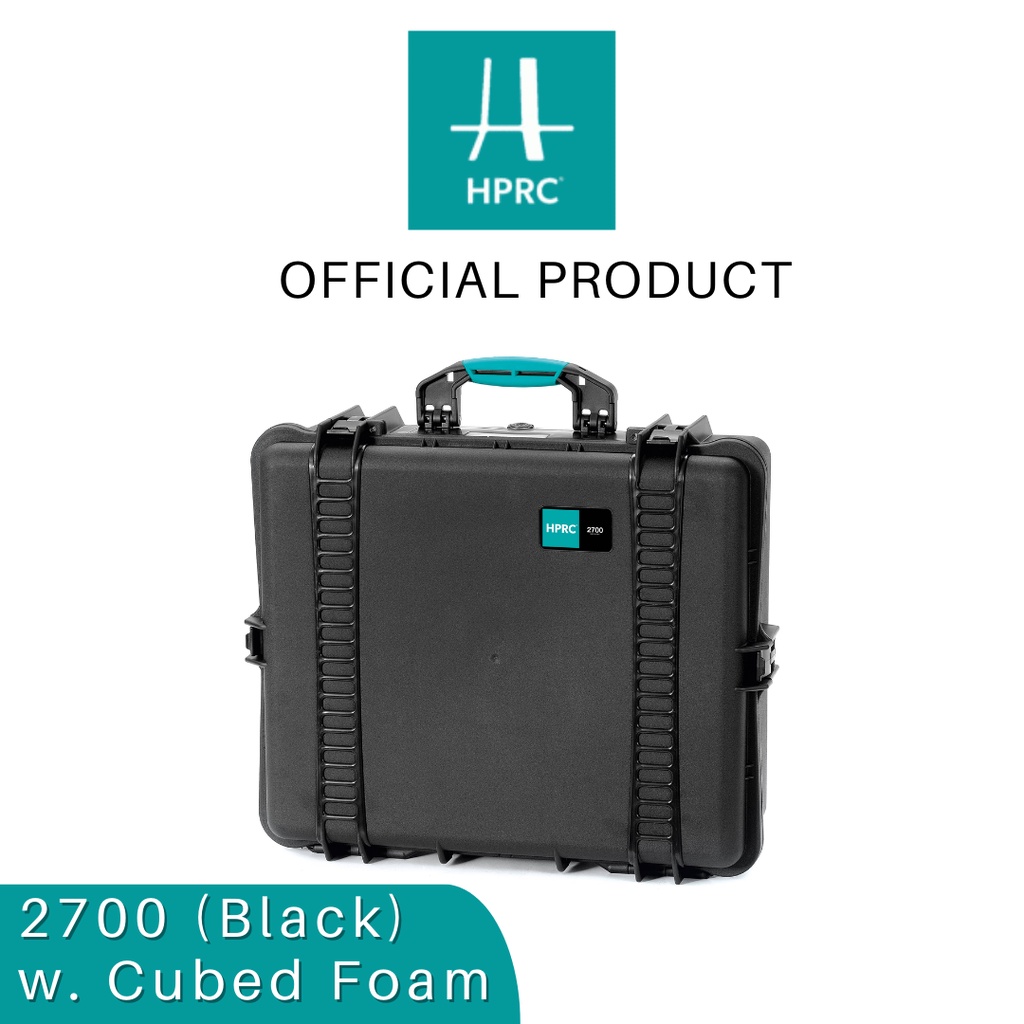 HPRC 2700 Black Hard Case with Cubed Foam - High Performance Resin Case ...