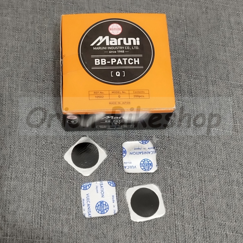 Maruni Patch BBQ Bike Cold Patch MTB Tire Puncture 4 pcs | Shopee Singapore