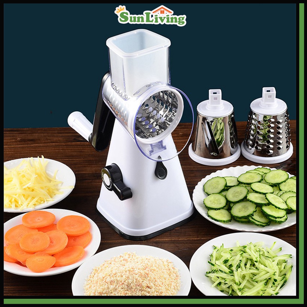 3 in 1 Vegetable Cutter Onion Cucumber Slicer Potato Carrot Shredder ...