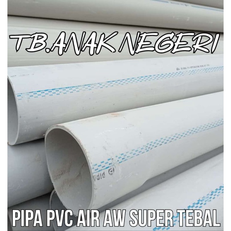 Aw 4 inch super thick PVC water pipe, one meter 1 meter | Shopee Singapore