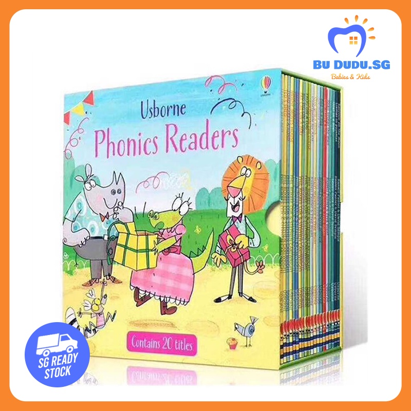 [SG] Usborne Phonics Readers (20 books)/Children Phonics Learning books | Shopee Singapore