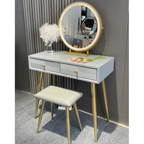 Fashionable Dressing Table With Mirror Modern Simple Dressing Table ...
