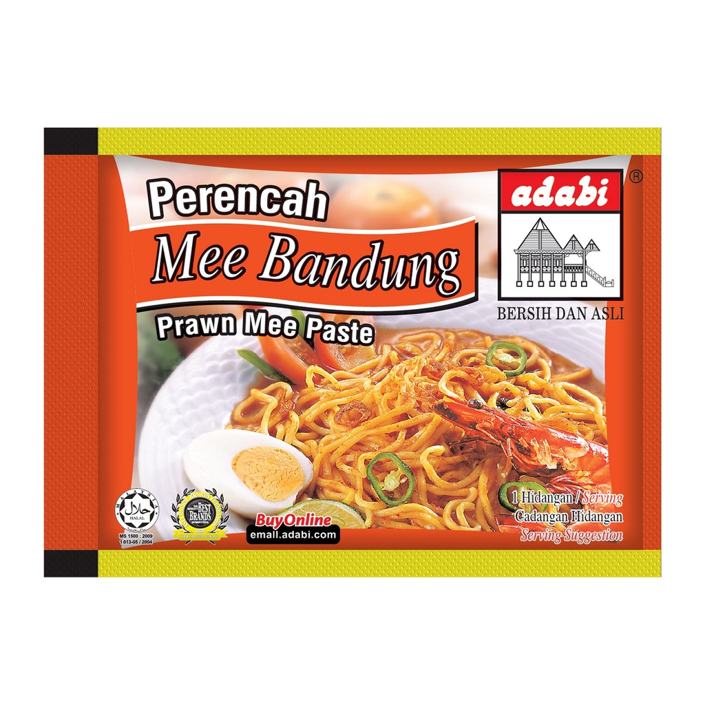 Adabi Prawn Mee Paste / Bandung Noodle Seasoning (40g) | Shopee Singapore