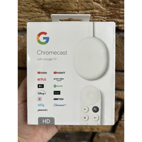 Google Chromecast with Google TV 2020 4th Gen Streaming Media Player ...