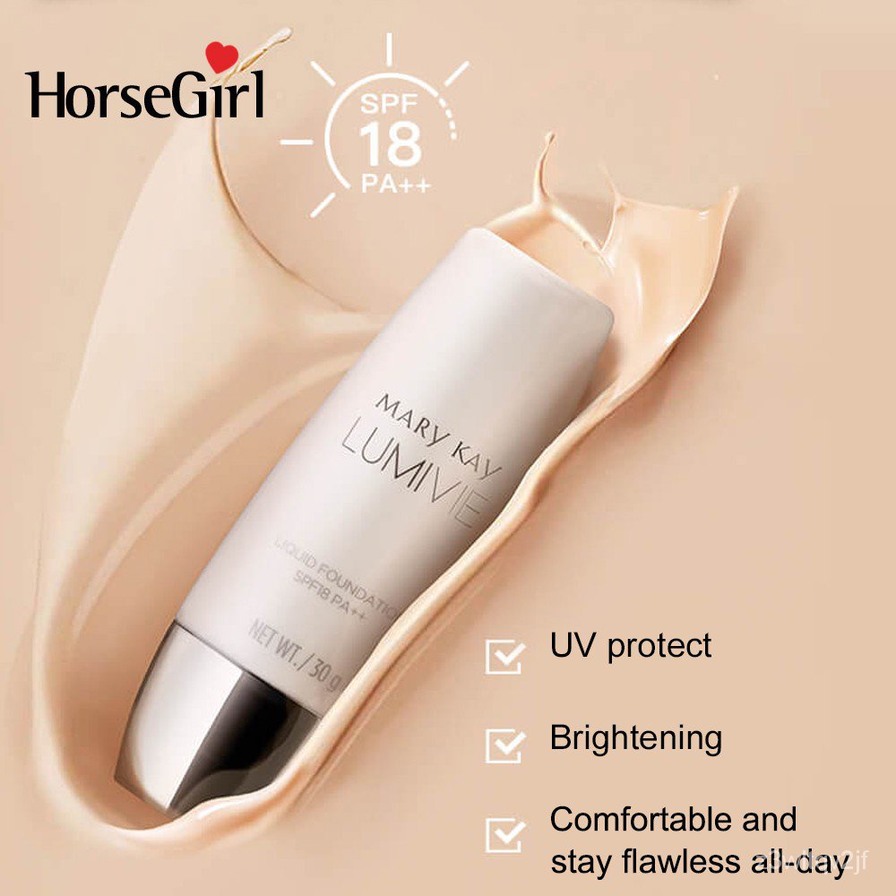 Authentic Mary Kay LumiVie Liquid Foundation SPF 18 PA++ Long Lasting ...