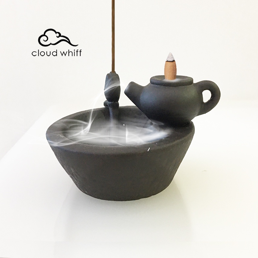 【SG】Backflow Cone Burner + Incense Holder - Teapot design | Shopee ...