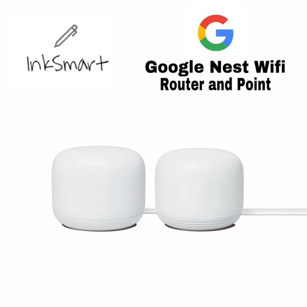 Google Nest Wifi Point and Router | Shopee Singapore
