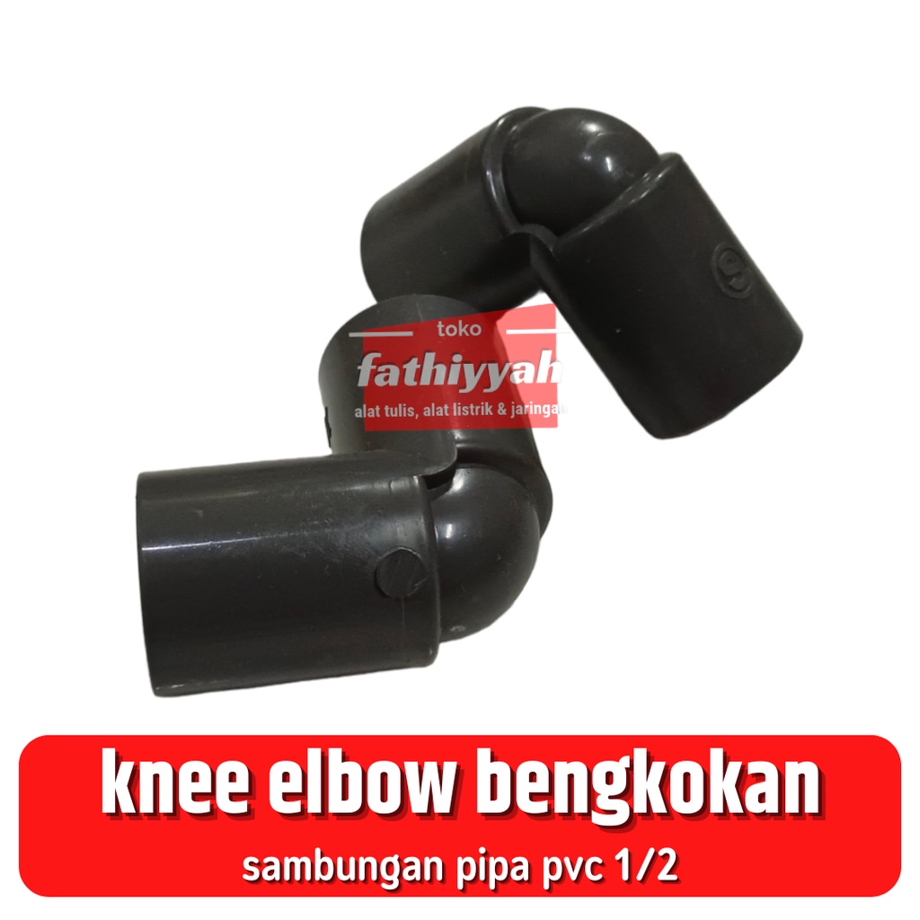 Knee elbow 1/2 inch pvc paralon pipe connection bend | Shopee Singapore