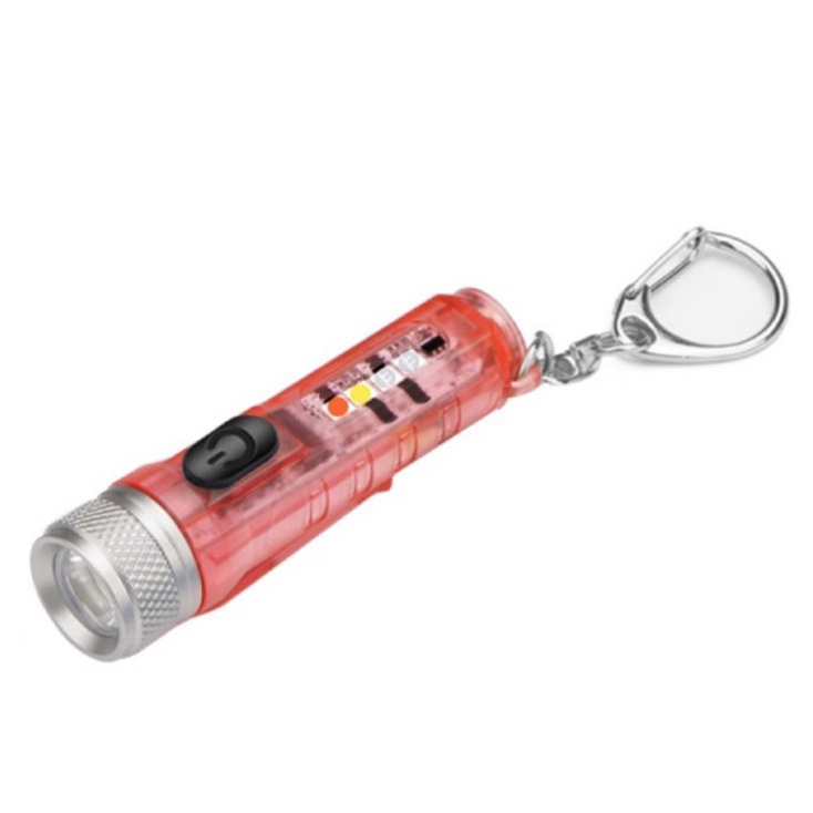 Usb Charging Keychain Flashlight Torchlight Mini Small Portable ...