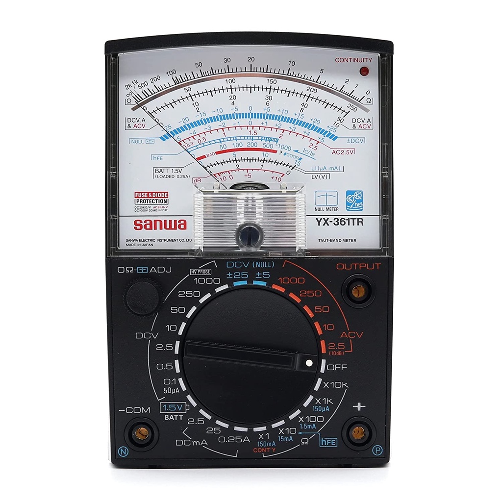 SANWA Analog Multimeter YX360TRF(Shipping From Japan. Free shipping for ...