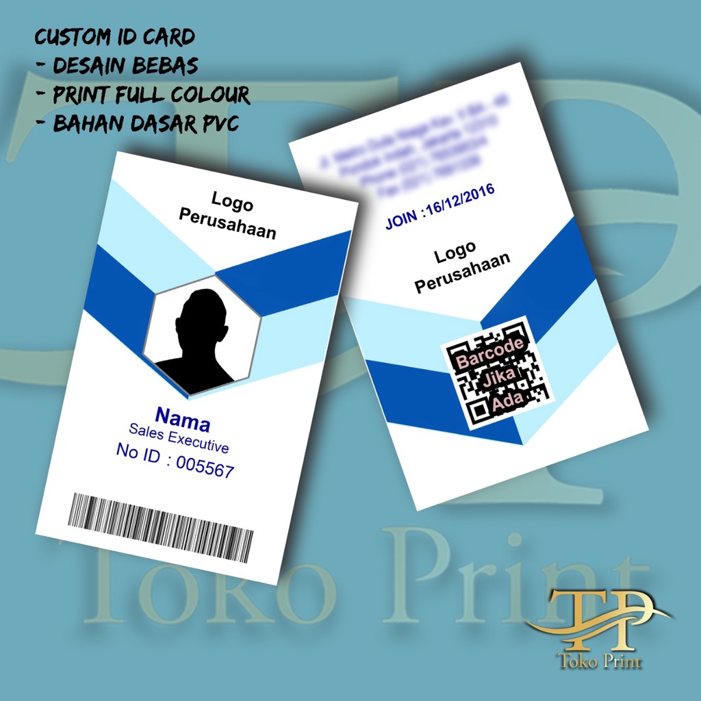 Custom Print ID Card PVC Premium Member Card Member Card Member Card ...