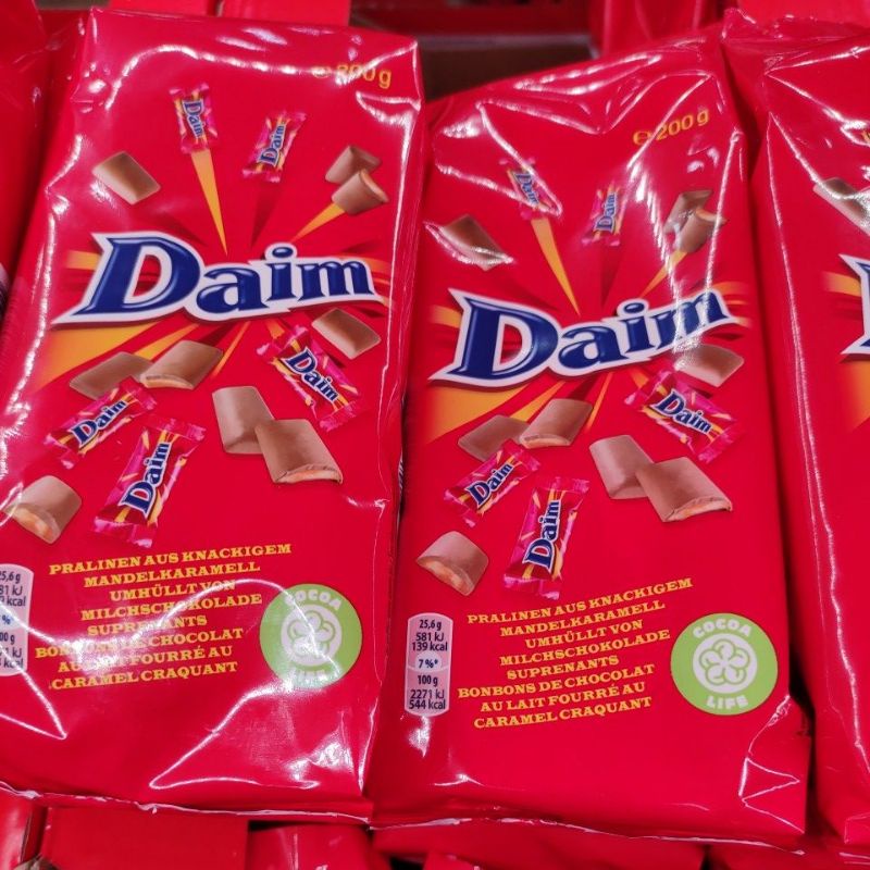 Langkawi Daim Chocolate/Daim Bag 200g/Langkawi Daim 30pcs (expired date::20/7/2025) | Shopee ...