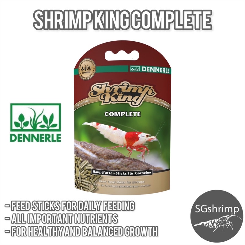 Dennerle Shrimp King Complete Basic Food For Shrimps (45g) | Shopee ...