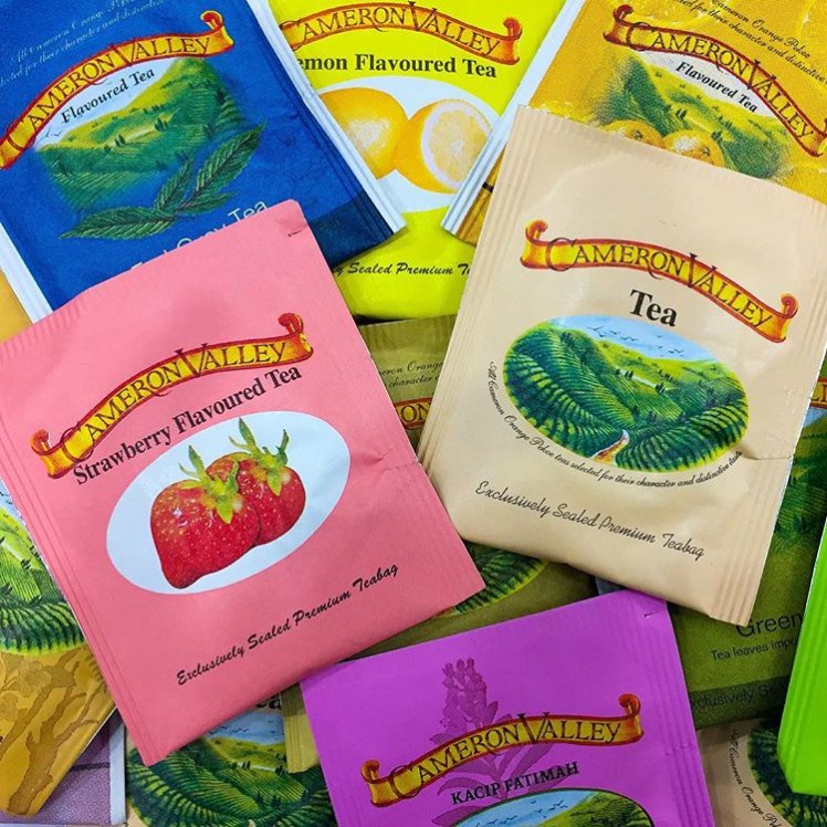 CAMERON VALLEY TEA ASSORTED FLAVOURED & STRAWBERRY FLAVOUR | Shopee ...