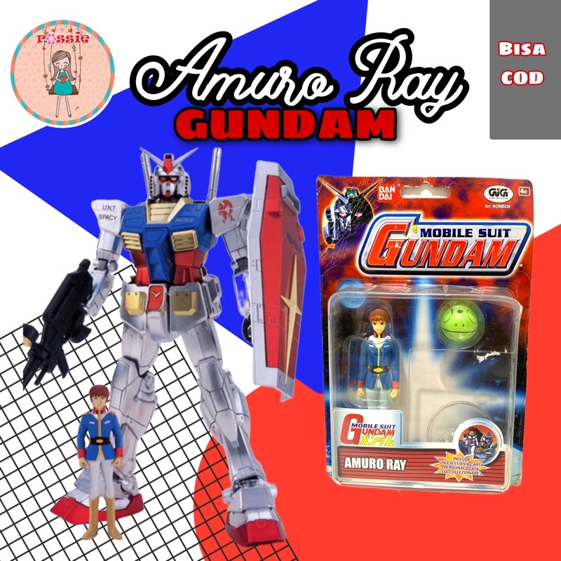 Figurine Amuro Ray/Gundam Display/Action Figure Amuro Ray Gundam ...