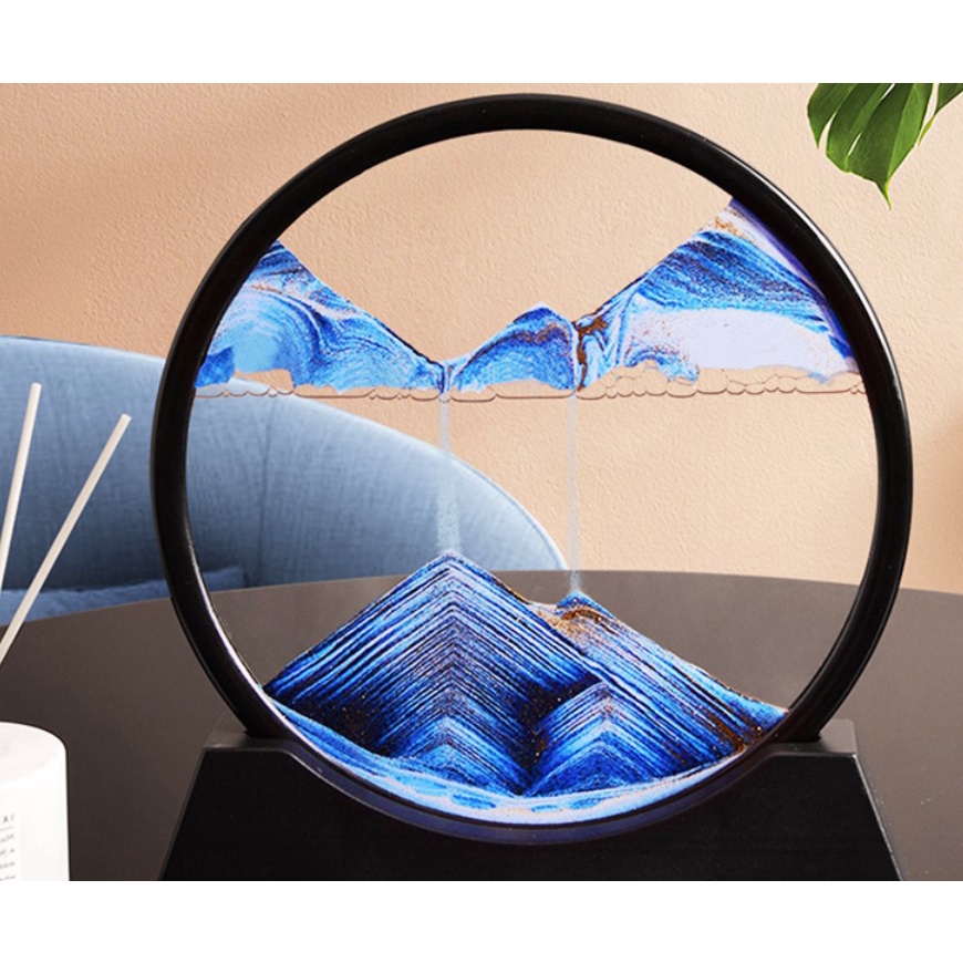 3D Hourglass Quicksand Sandscape painting table display / ornament ...