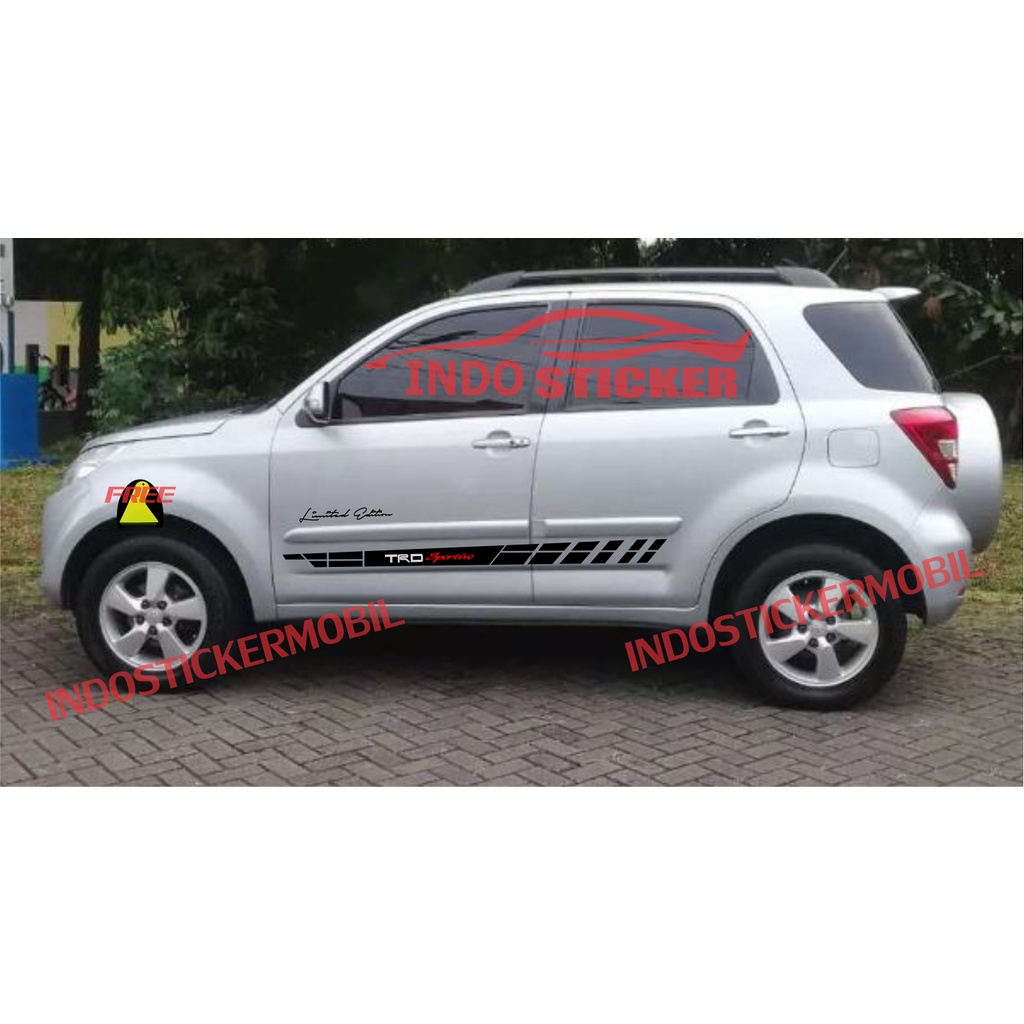 Rush car stickers, toyota rush terios avnza xenia car stickers, all ...