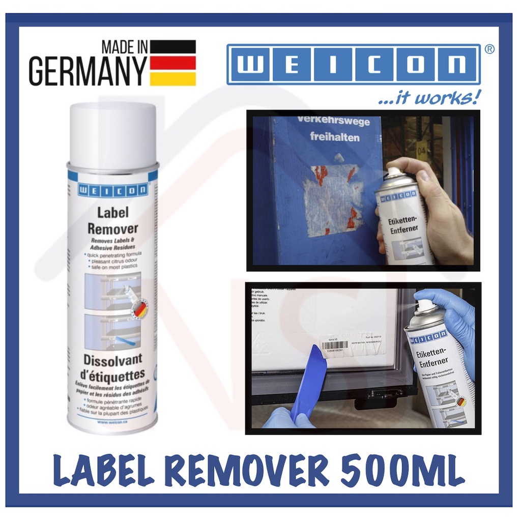 WEICON Label Remover 500ml (Made in Germany) | Shopee Singapore