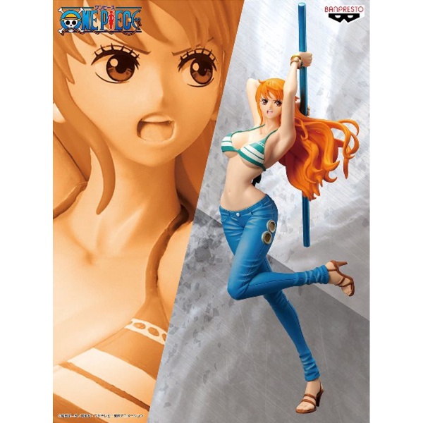 ️ Bandai One Piece Lady Fight Nami Bikini Figure Banpresto/Bandai ...