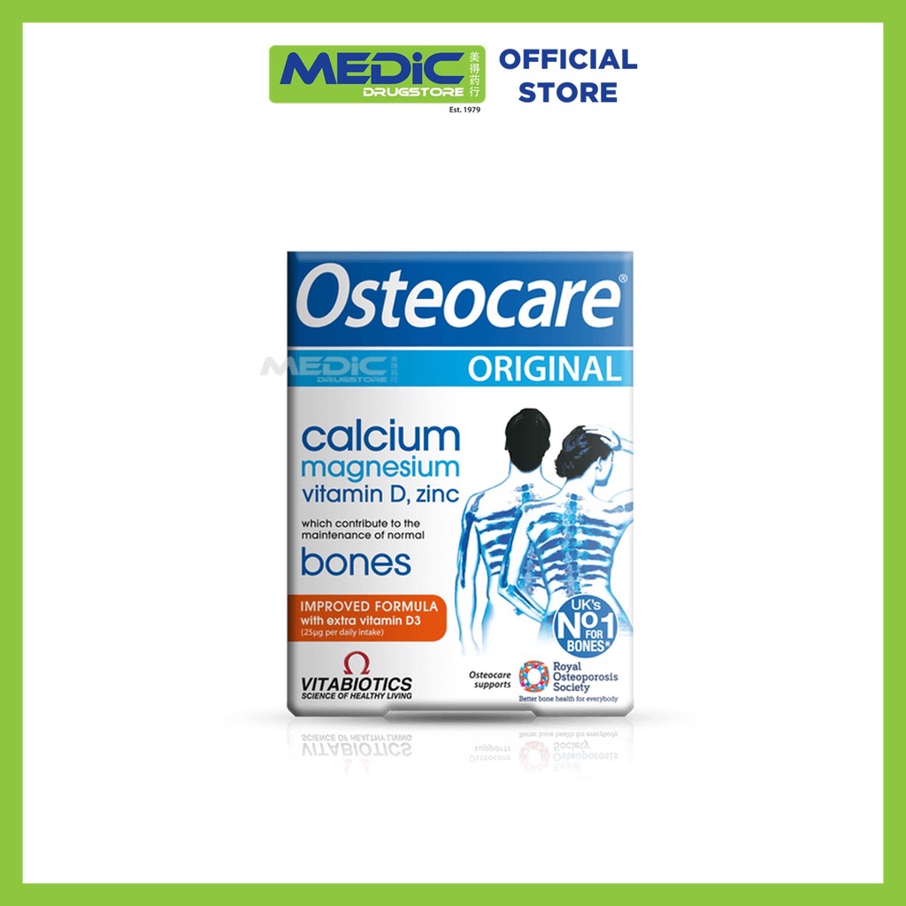 Vitabiotics Osteocare for Bone Health Tablets 90s - By Medic Drugstore ...