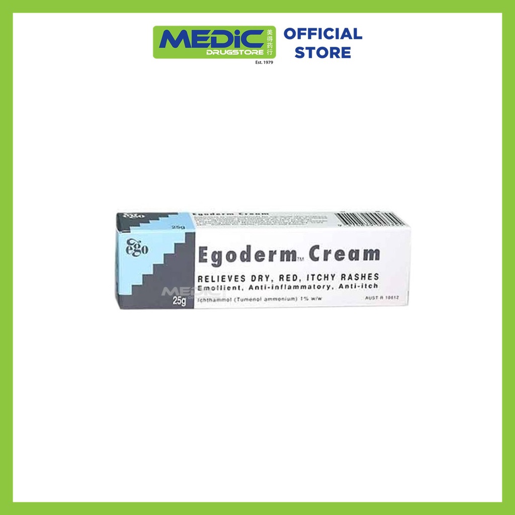 [Bundle of 2] Egoderm Cream 25g - By Medic Drugstore | Shopee Singapore