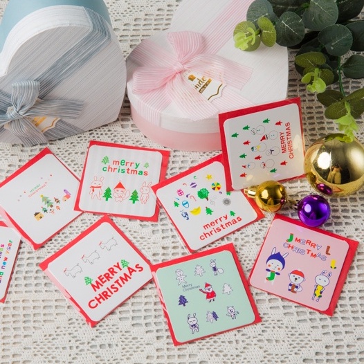 Christmas card Christmas greeting card | 圣诞卡片 圣诞节贺卡 圣诞节祝福小卡片 | Kad ...