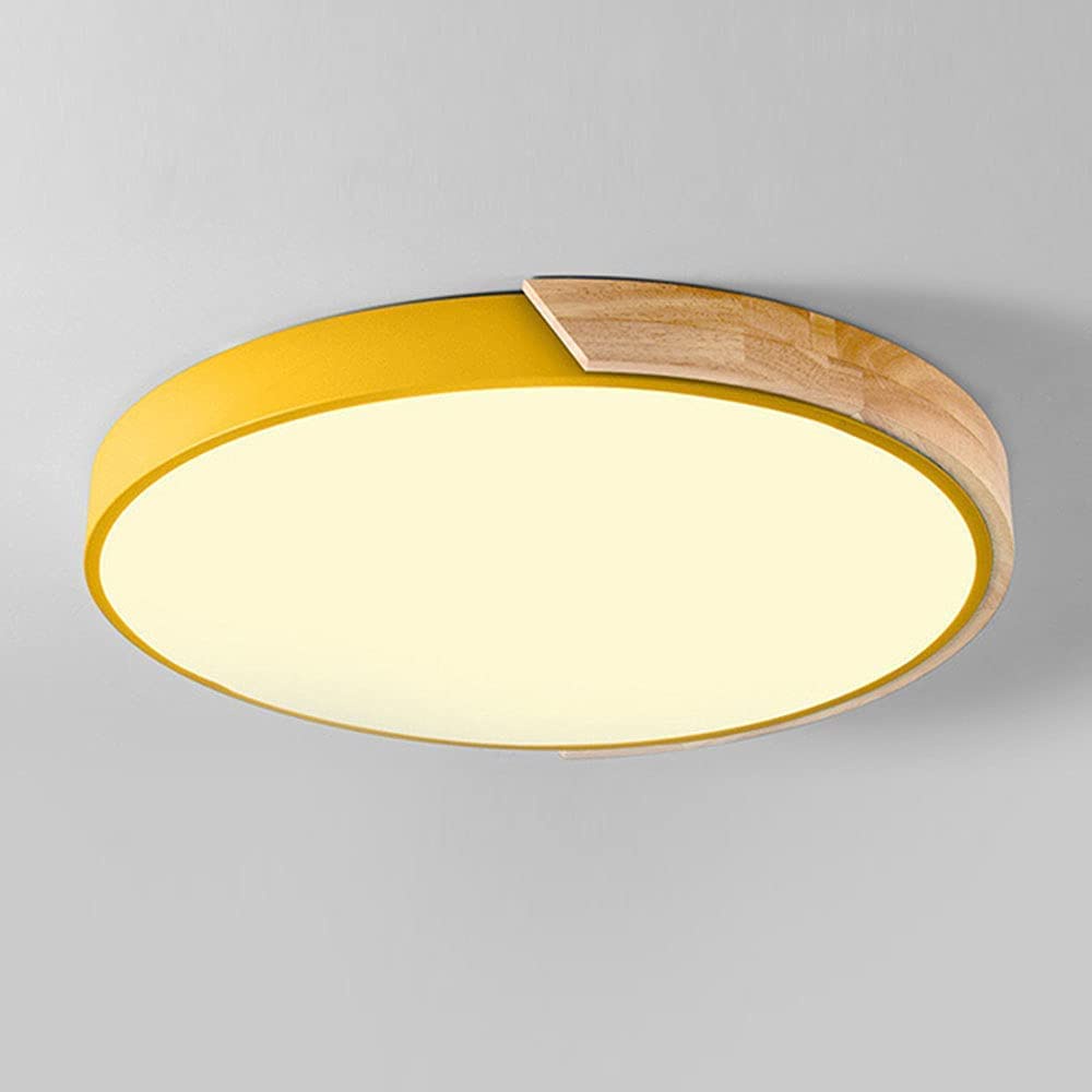 WFZRXFC Tri-Color Dimmable Led Flush Mount Ceiling Light Panel Light ...