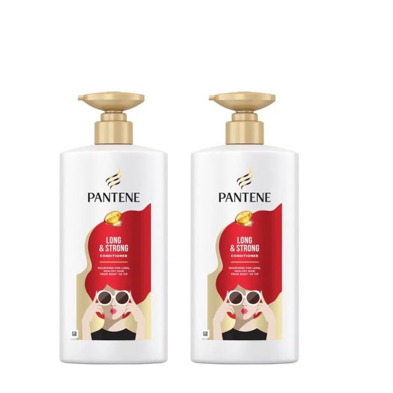 (Bundle of 2) Pantene Conditioner Pro-V Long & Strong 680ml | Shopee ...
