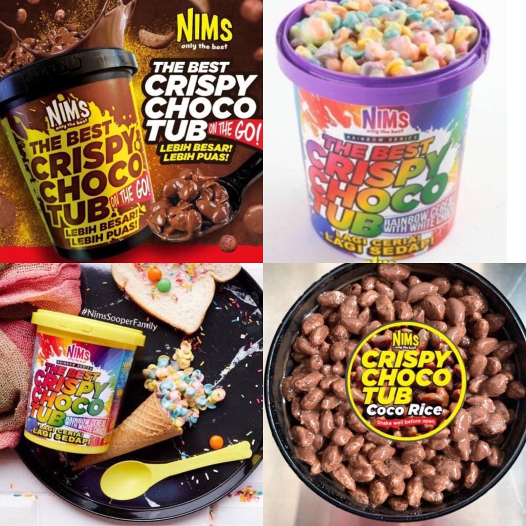 Nims Crispy Choco Tub - Mini Coco Crunch/Rainbow/Coco Rice and Products ...