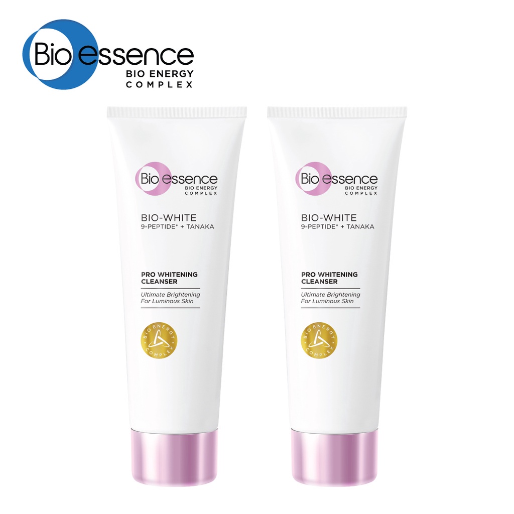 [Bundle of 2] BIO ESSENCE Bio-White Pro Whitening Cleanser 100g ...