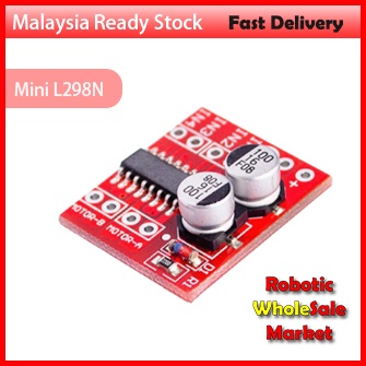 Mini L298N DC Motor Driver Dual H Bridge PWM Control | Shopee Singapore