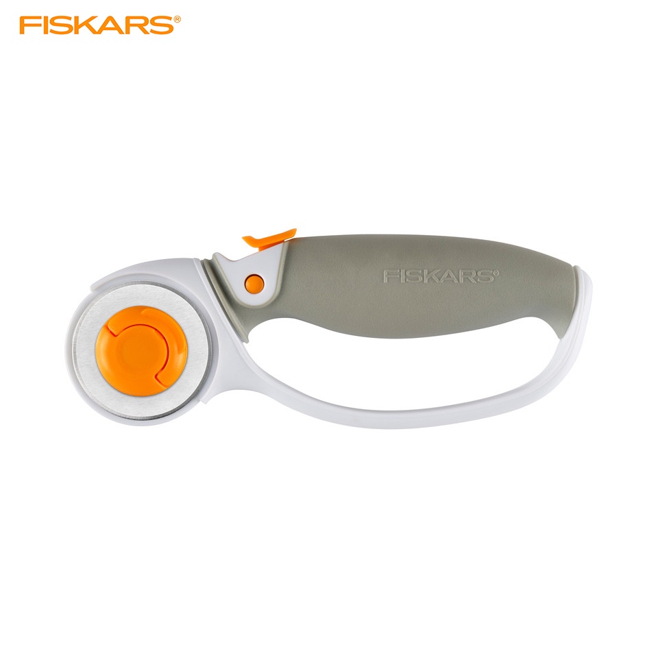 Fiskars Rotary Cutter Ø45 mm Loop, Titanium | Shopee Singapore