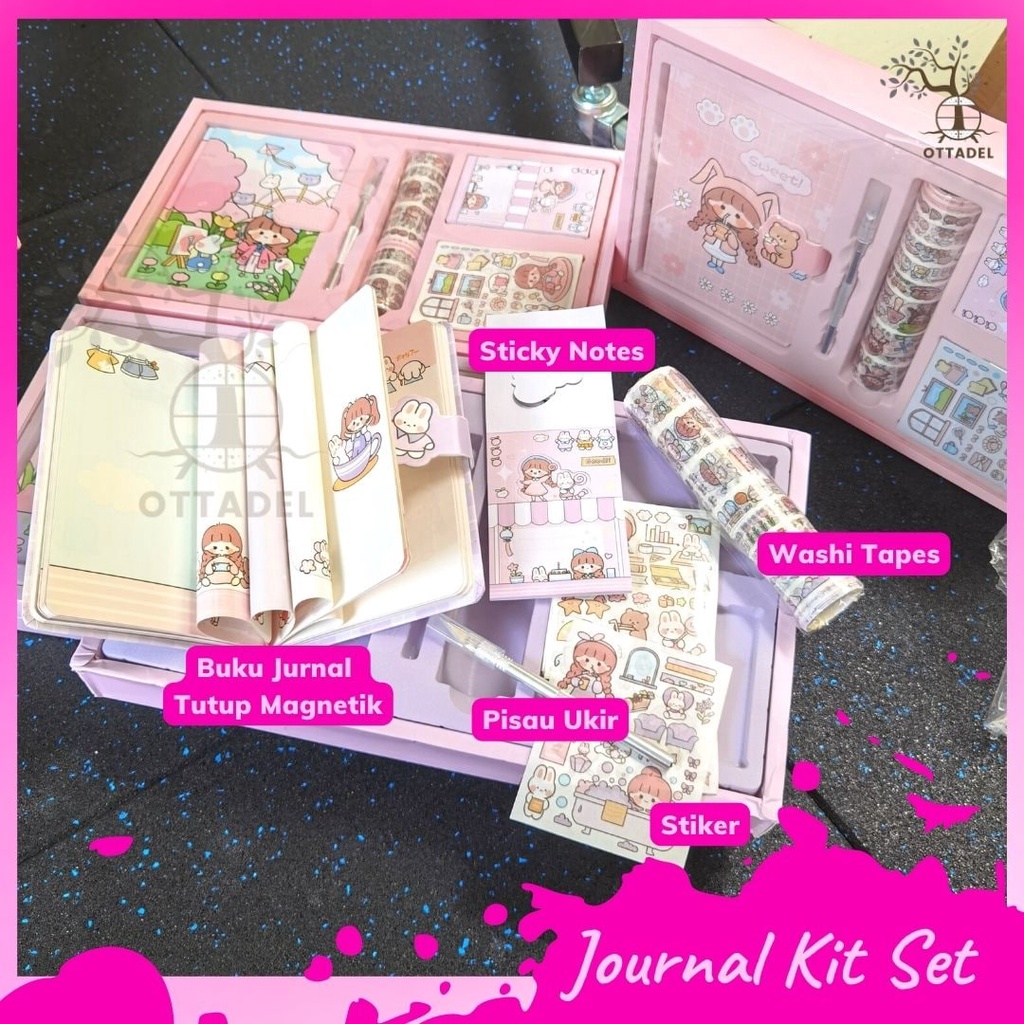 Otadel Ziyi Diary BOX Set/Diary Set (TB12 STICKERS BOOK GIFT BOX ...