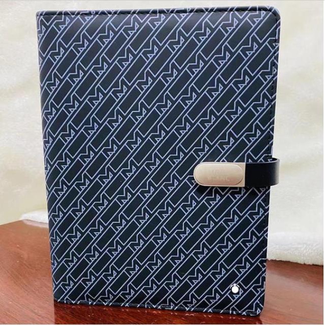 Mont Notebook Handmade Leather Notepads Luxury Black Envelope Agenda ...