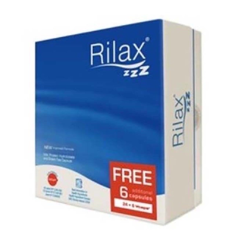 Rilax Zzz - 24’s VegeCaps Free 6 VegeCaps (24’s + 6’s) | Shopee Singapore