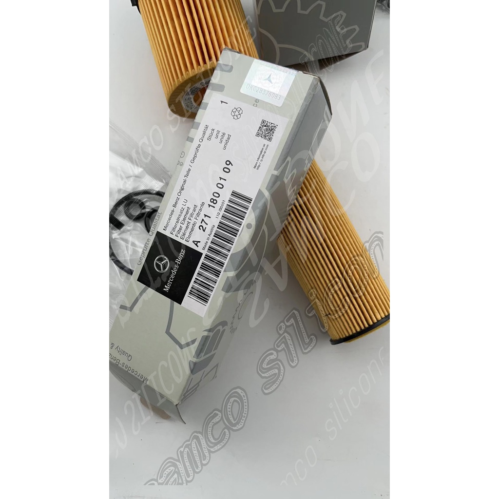 Oil Filter Mercedes Benz W204 W203 W202 W203 C-CLASS W208 CLK W124 W140 ...