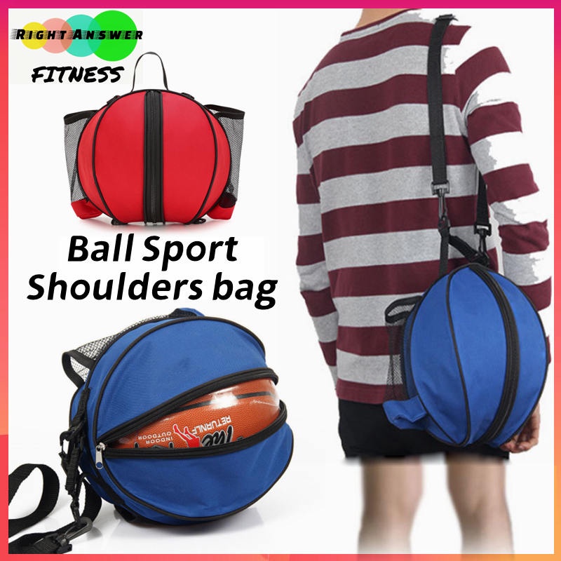 Portable Sport Ball Bag Basketball Football Volleyball Storage Backpack ...