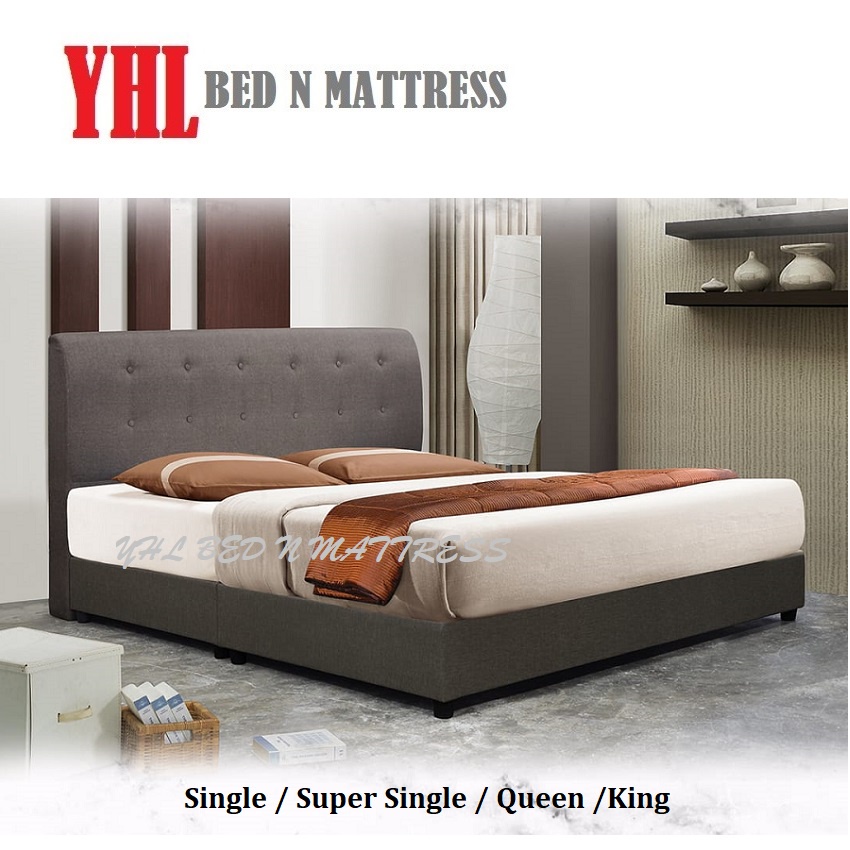 YHL Fabric Divan Bedframe /Divan Bed (13 Colors For Selection ...