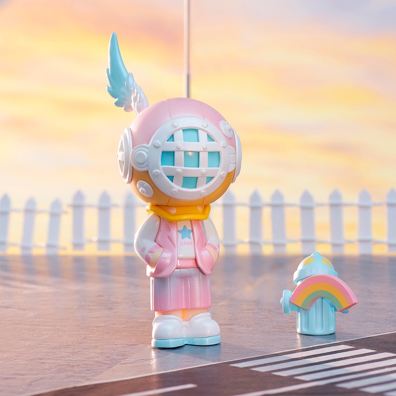 [TOY PLANET] POP MART Popmart ART TOY Sank ROAD Travel series blind box ...