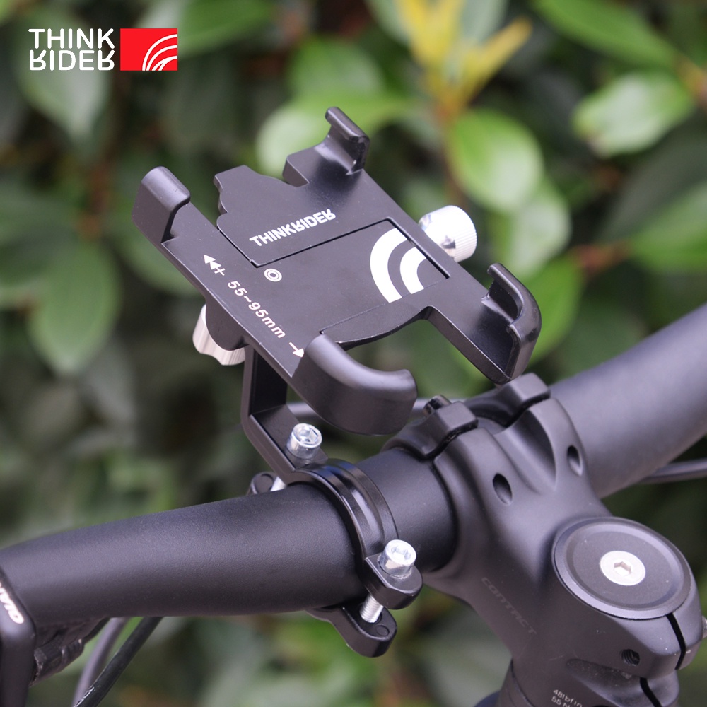 ThinkRider MTB Phone Mount Stand Bike Mobile Phone Holder 360 Rotatable ...