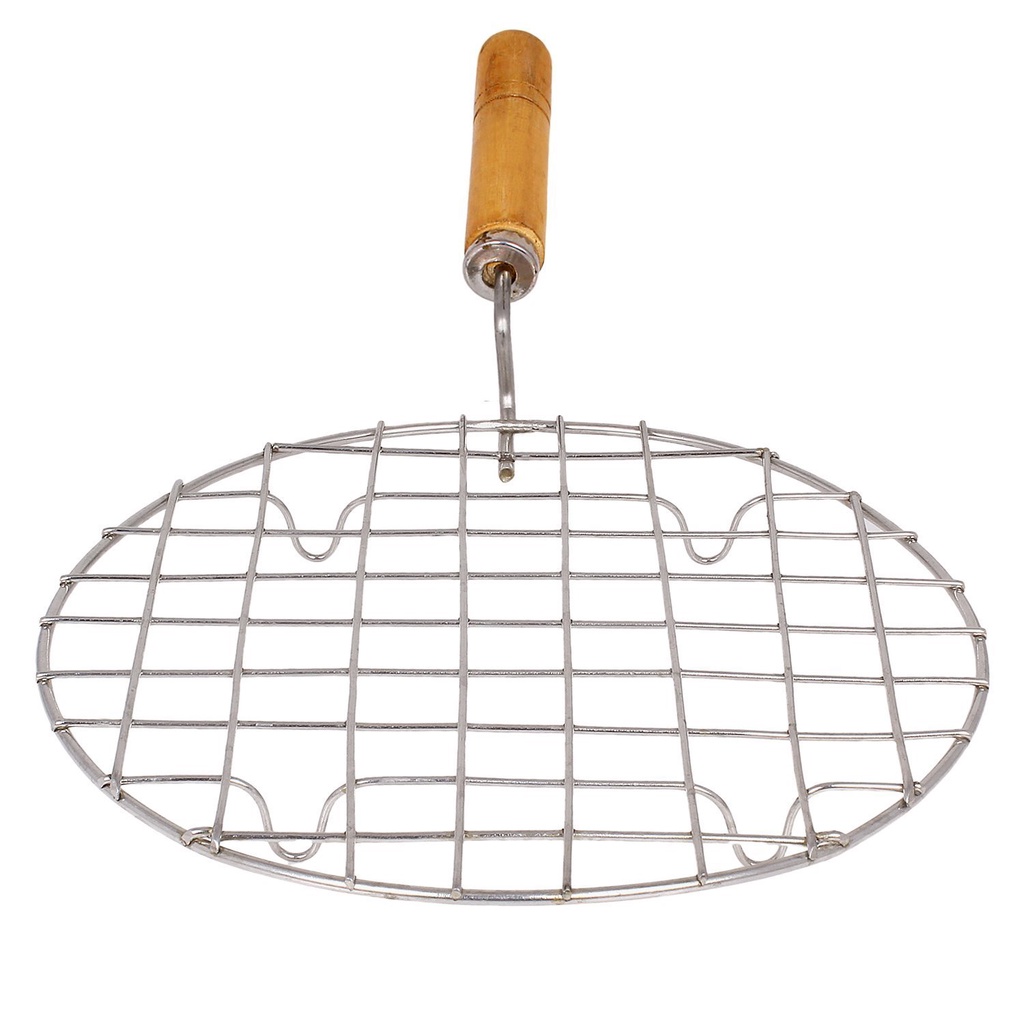 Round Barbeque Net /Wired Roaster/ Roast Gril / Grill Rack / Roti Grill ...