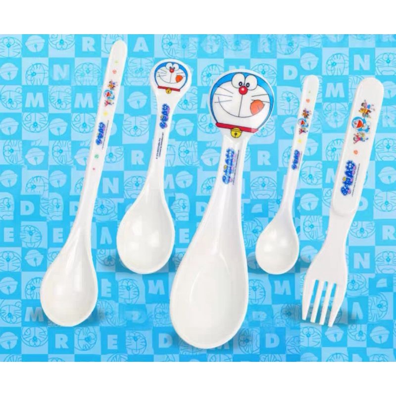 Doraemon Spoon Kids Spoon Sudu Kanak Kanak Doraemon Tinkerbell Children ...