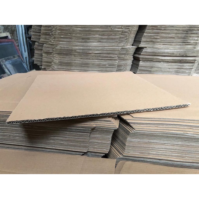 60x60 cm double wall cardboard, cardboard sheet, kraft layer divider ...