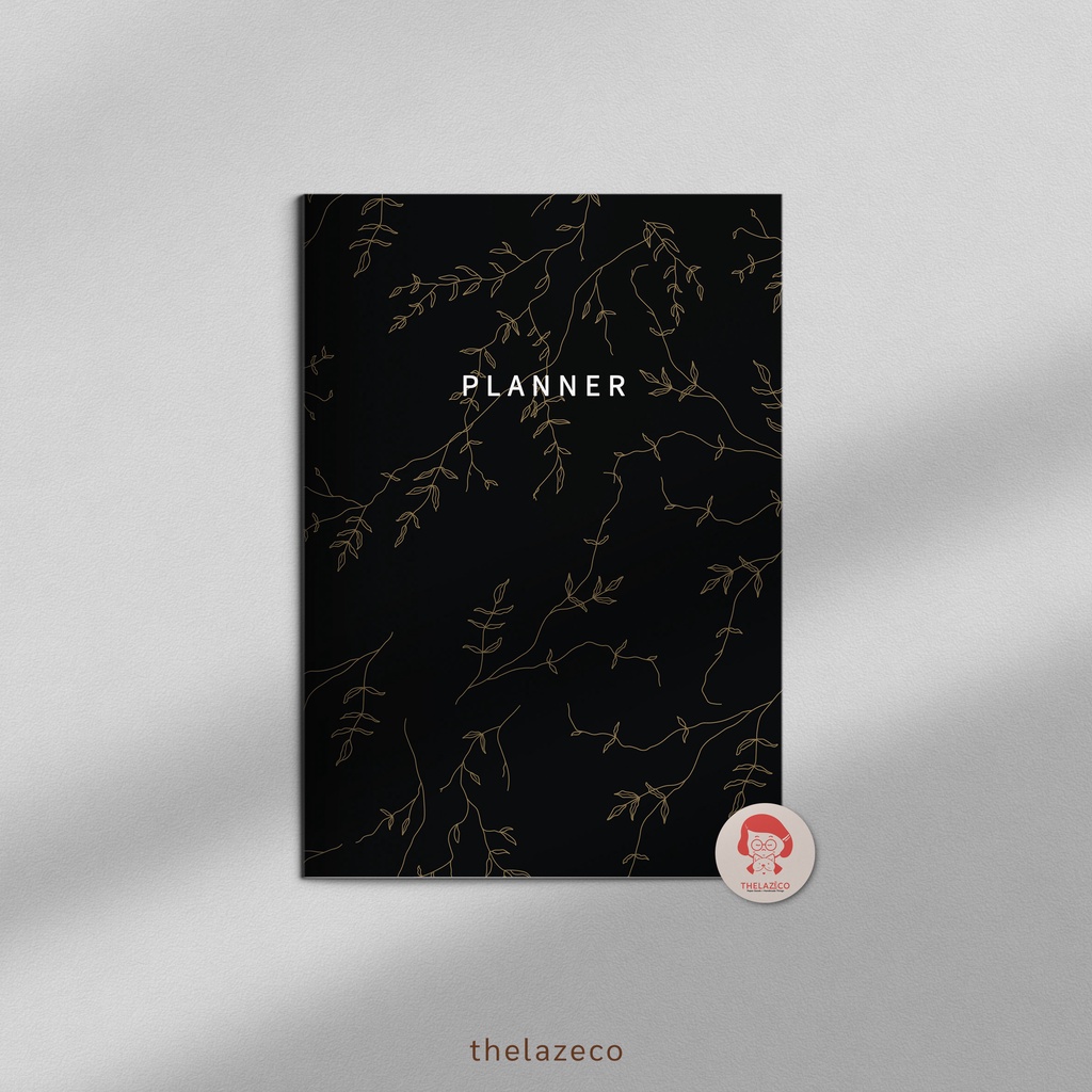 Willow Gold in Black (Planner 2026) | Shopee Singapore