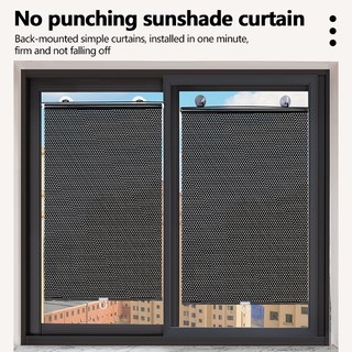 SG/Sunshade Roller Blackout Suction Blinds Curtains Universal Suction ...