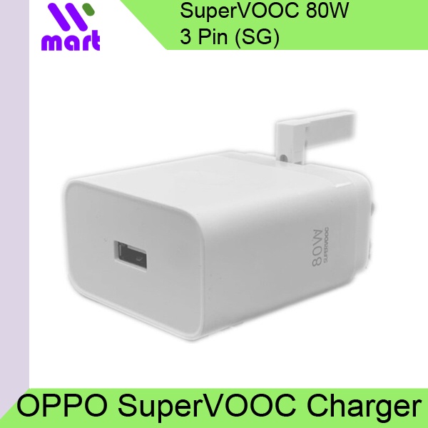 OPPO SUPERVOOC 80W / 67W / 65W / 33W Charger Power Adapter UK | Shopee Singapore