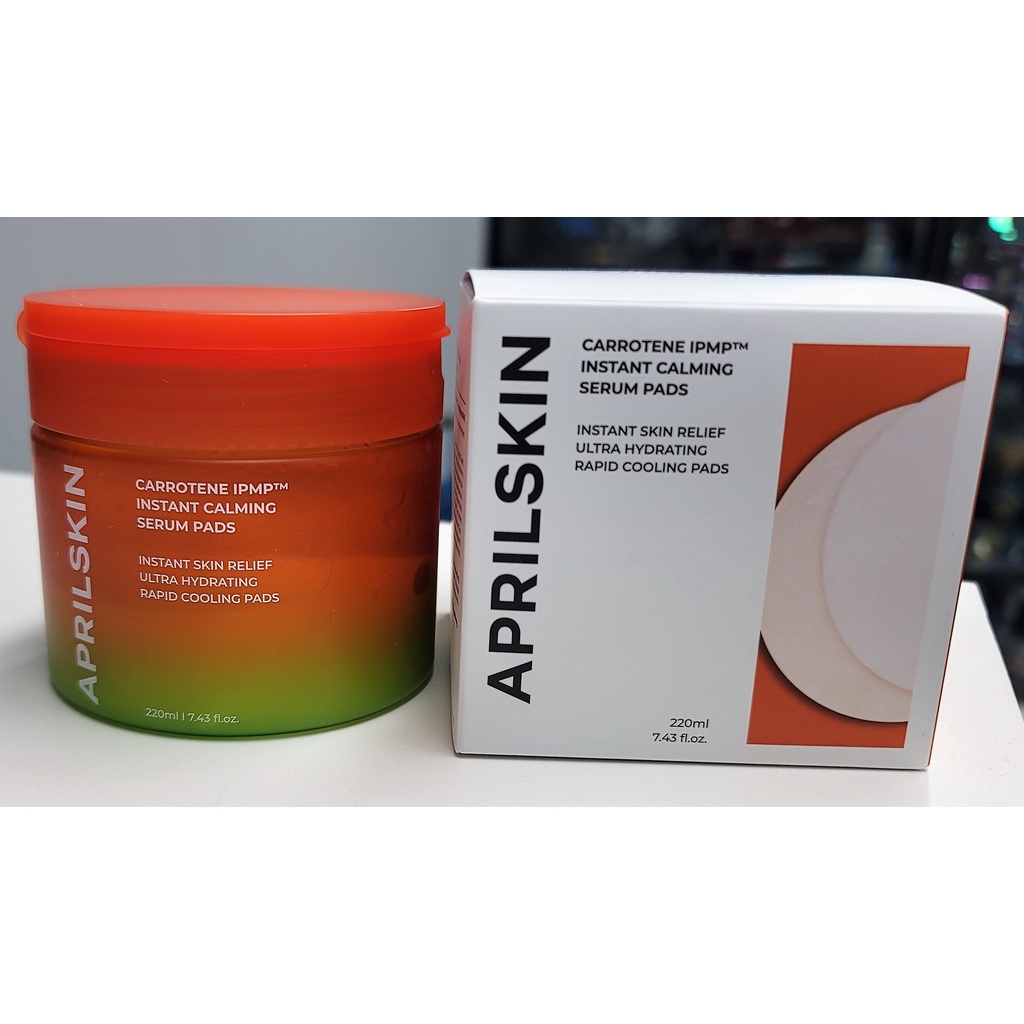 [APRIL SKIN] april skin carrotene ipmp instant calming serum pads ...