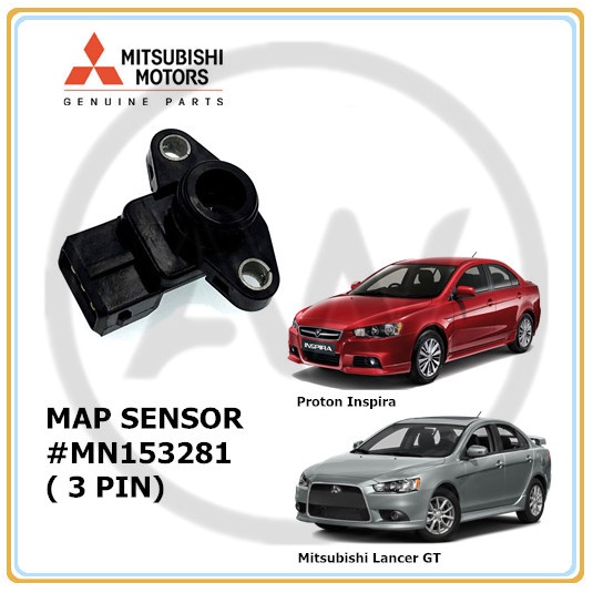 Mitsubishi Lancer GT Proton Inspira 2.0 Manifold Pressure Map Sensor ...